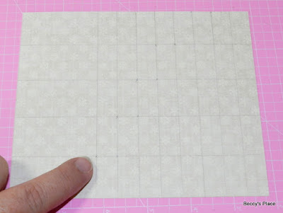 Beccy's Place: Tutorial - Stair Step Fold