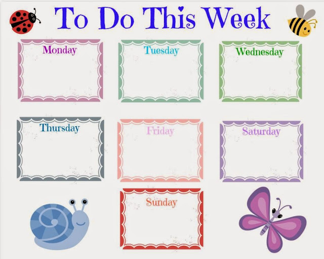 Rosie's Cottage: Time Management & To Do Lists With Free Printable!