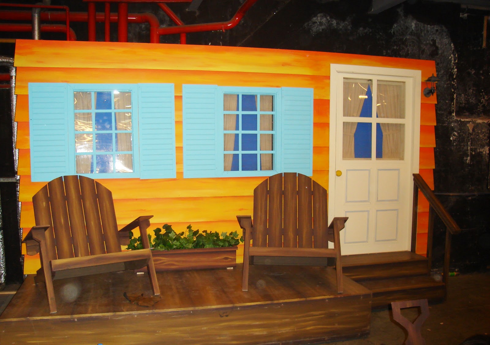 Plip!: Casitas para escenografía teatral!