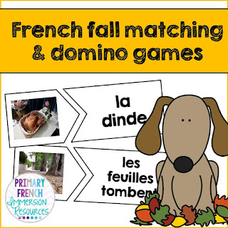 French fall resources - Primary French Immersion Resources