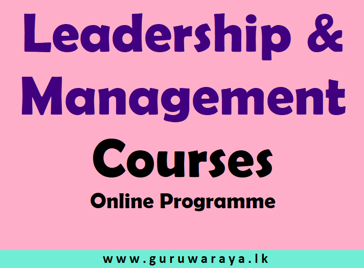 Leadership and Management Courses : Online Programme - Teacher