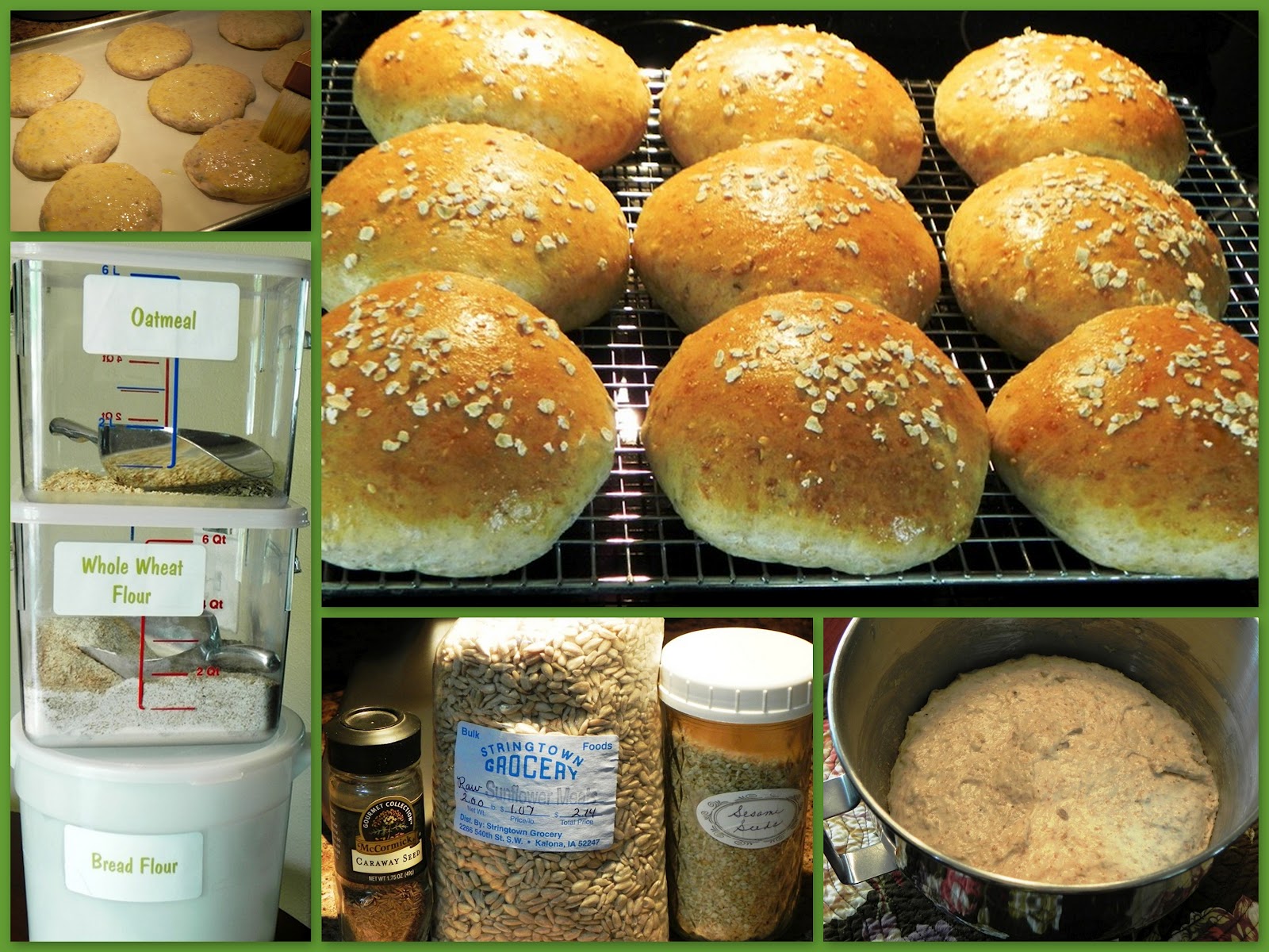 The Iowa Housewife: Multigrain Buns