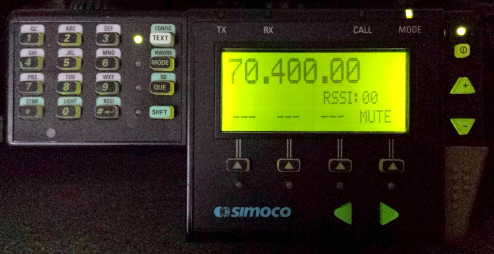 Tony Allen EI4DIB, (Drogheda,Ireland).: Simoco PRM8041 up and running.
