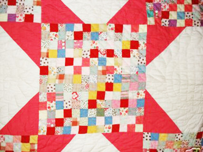 Cloud of Quilt Patterns: Two Block Quilts: Snowballs Plus