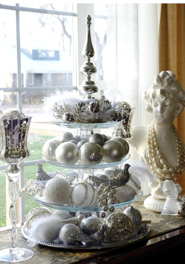 Crea en un 2x3: Adorables detalles navideños con esferas plateadas