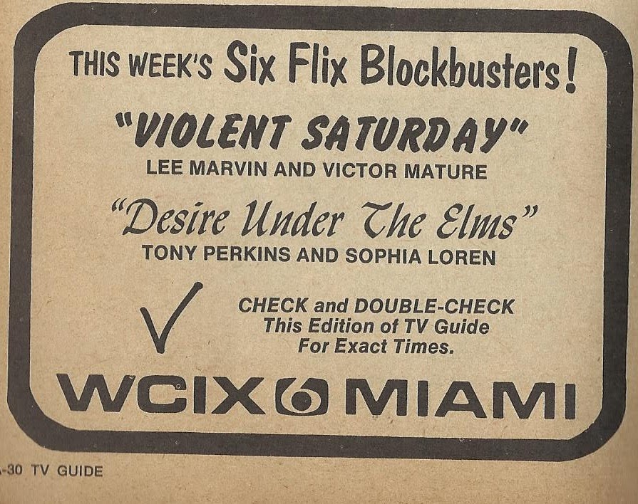 The TV Guide Historian: WCIX (6) Ad