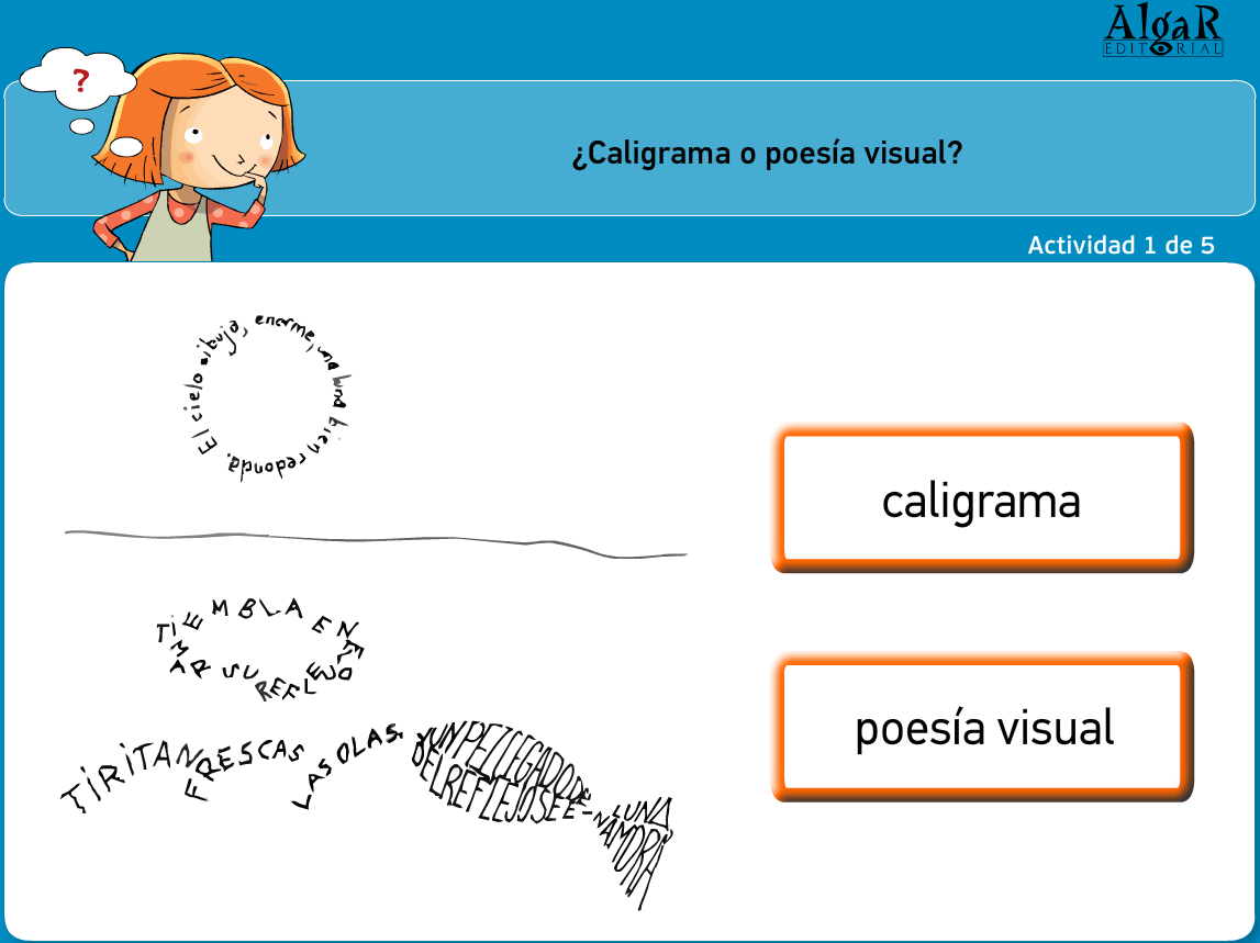 Las TIC en Primaria: EL CALIGRAMA
