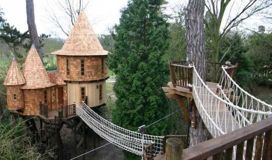 HISTORIC HOMES in FLORIDA: PAIR OF TREE HOUSES