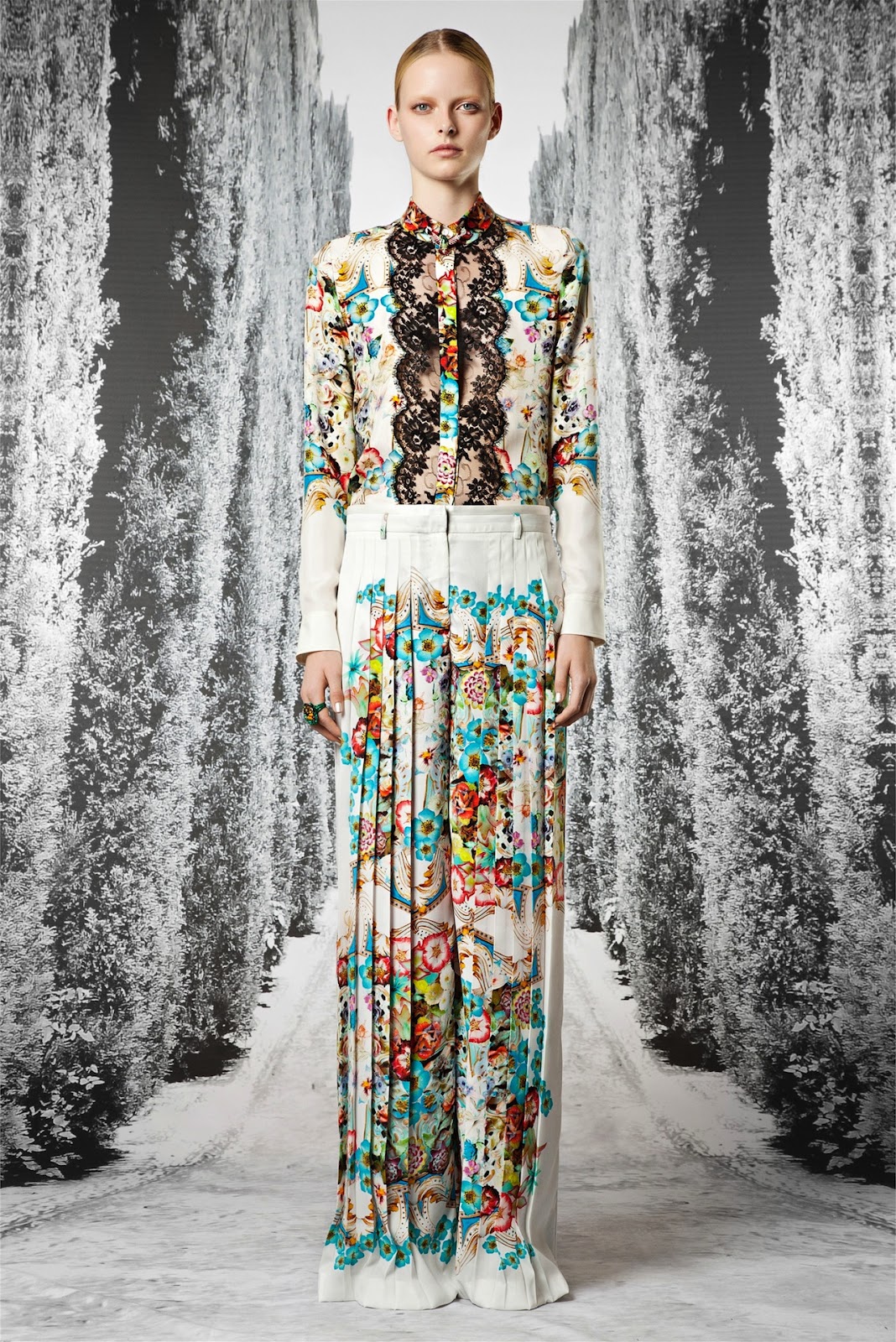 elsa sylvan and elza luijendijk for roberto cavalli resort 2013 ...