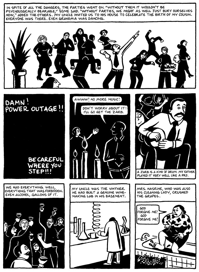 Read Persepolis 1, Section 14: The Wine, Page 104
