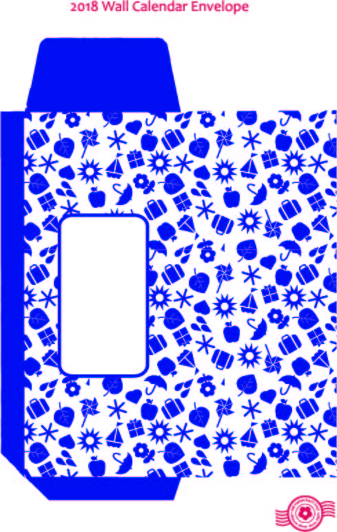 The Papercraft Post: Free Printable Wall Calendar 2018 plus Mailing ...