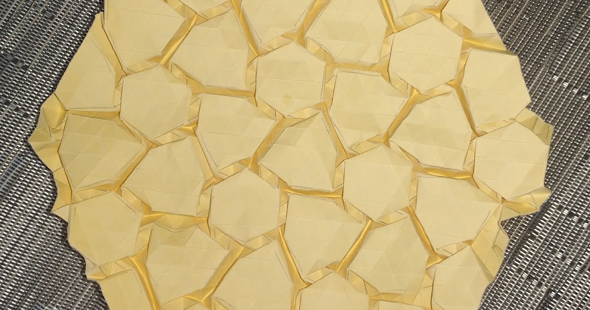 Rolling Stones Origami Flagstone Tessellation