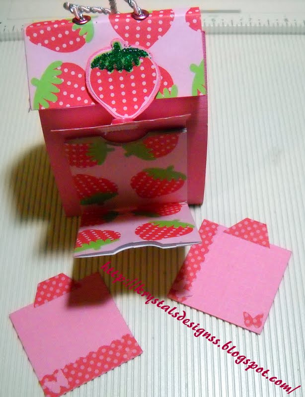 Krystal's Designs: Mini Album Backpack - Miriam B