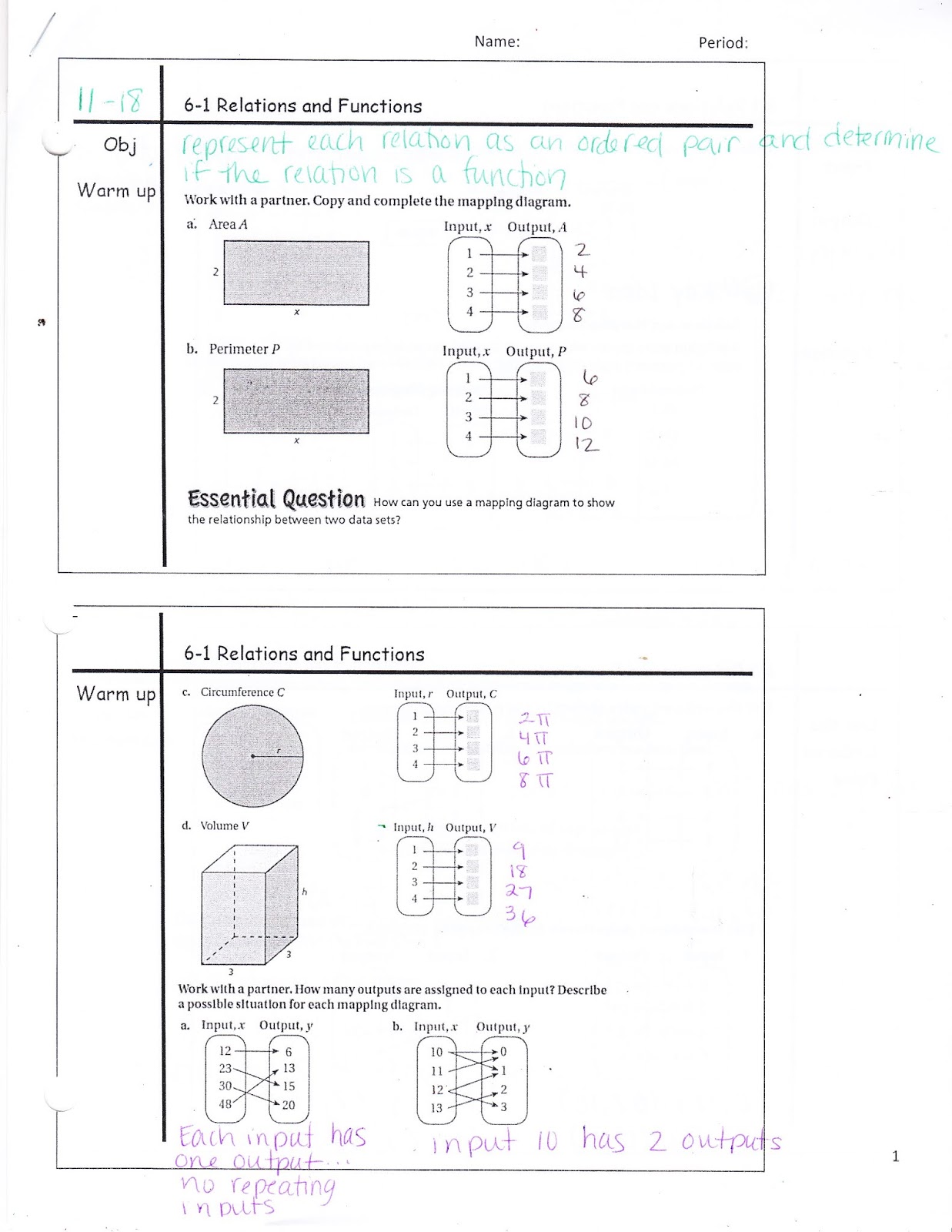 Ms Jeans Accel 7 Blog 6 1 Relations And Functions