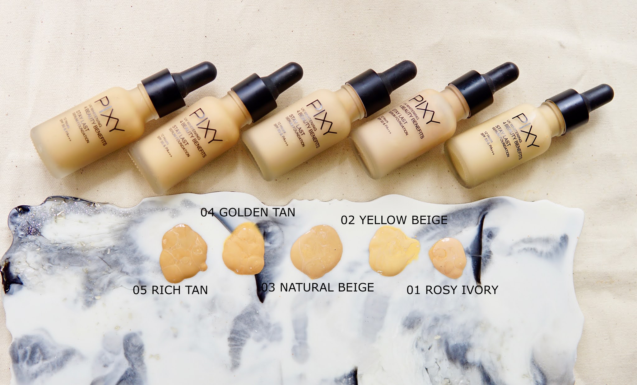 PIXY STAY LAST SERUM FOUNDATION REVIEW