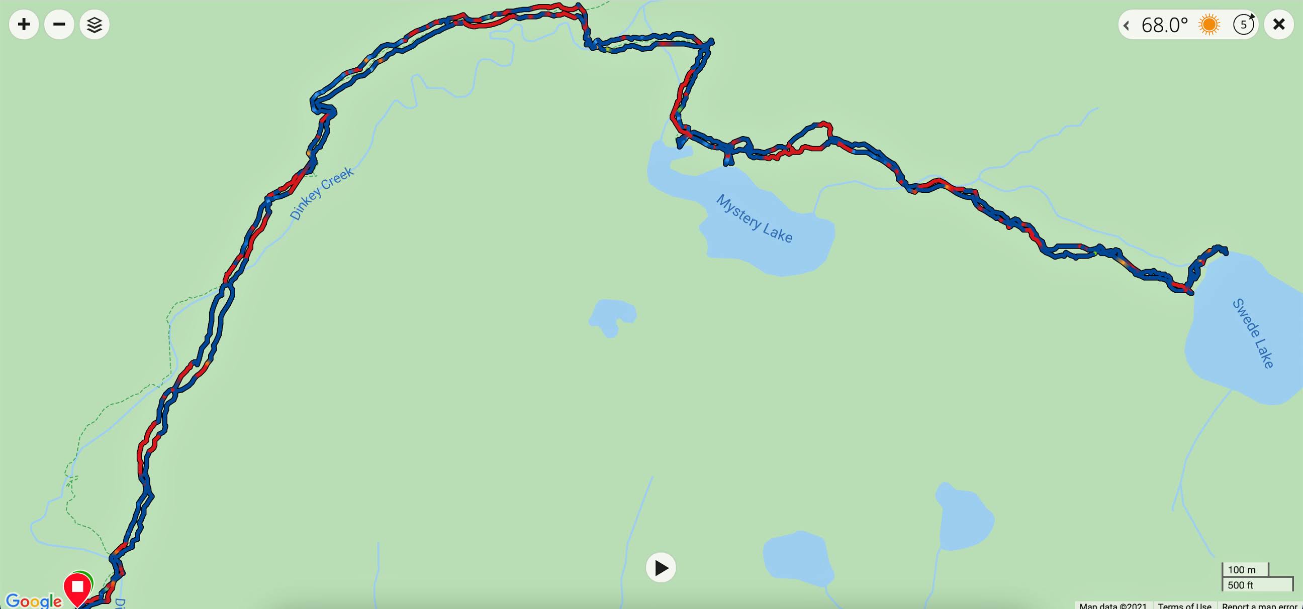 Mid Sierra Musings: Dinkey Lakes - Mystery and Swede Lakes only