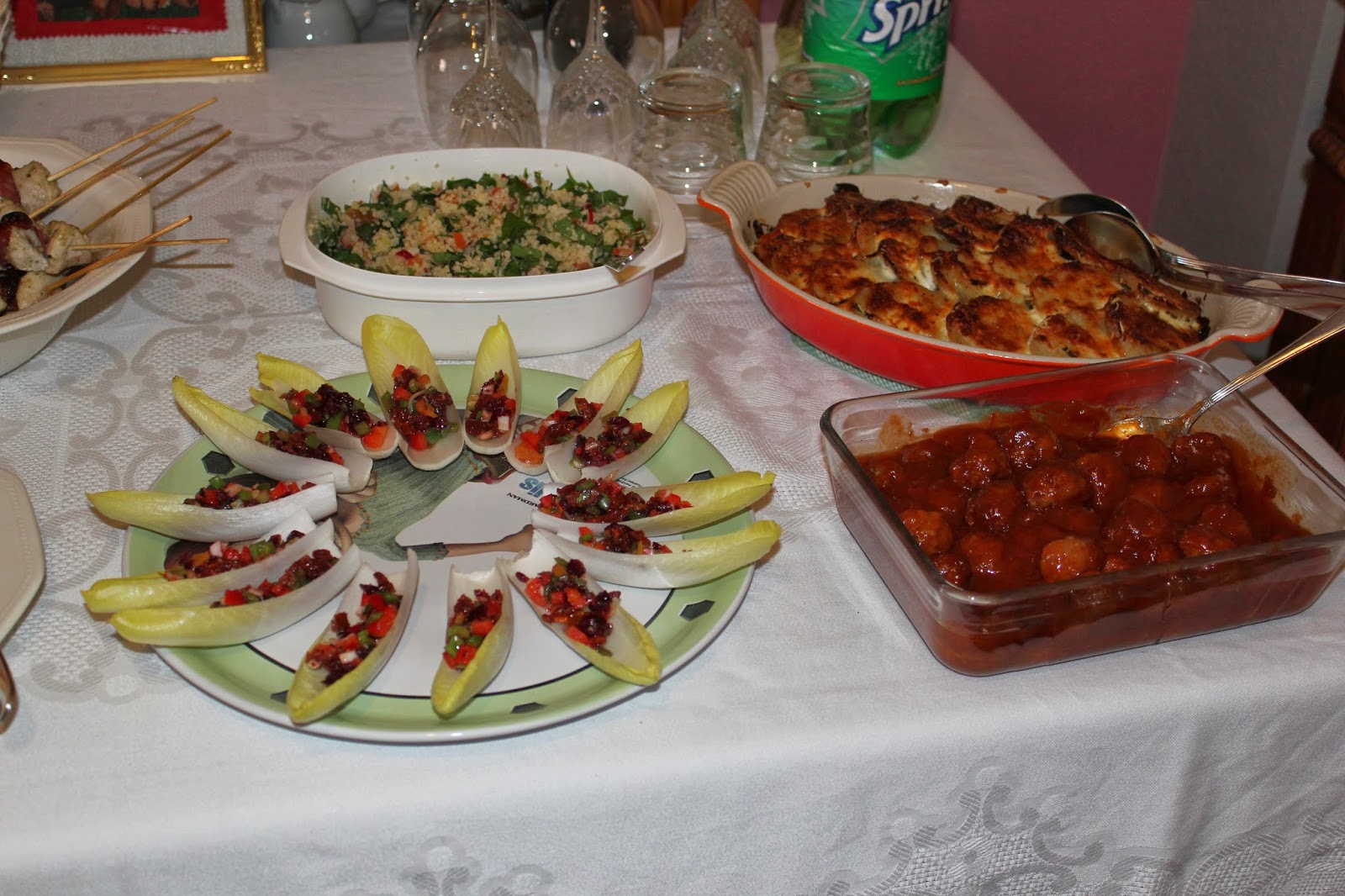 El mundo culinario de Cris: Buffet familiar