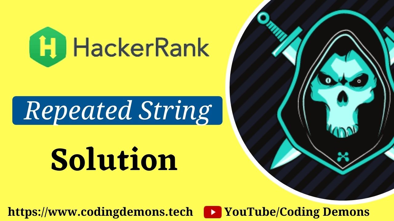 C++ Solution: Repeated String Hackerrank C++ Solution: Repeated String Hackerrank