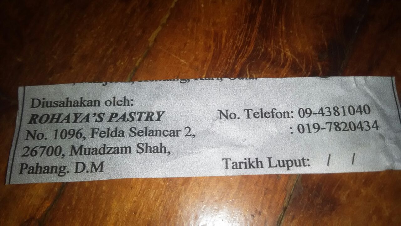 Stickiz Blog: Contoh Design Sticker Penggemar Karipap Segera Frozen Food