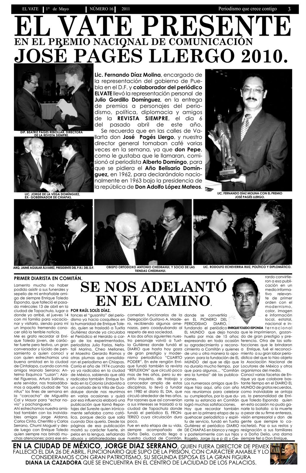 EL VATE: EL VATE XVI