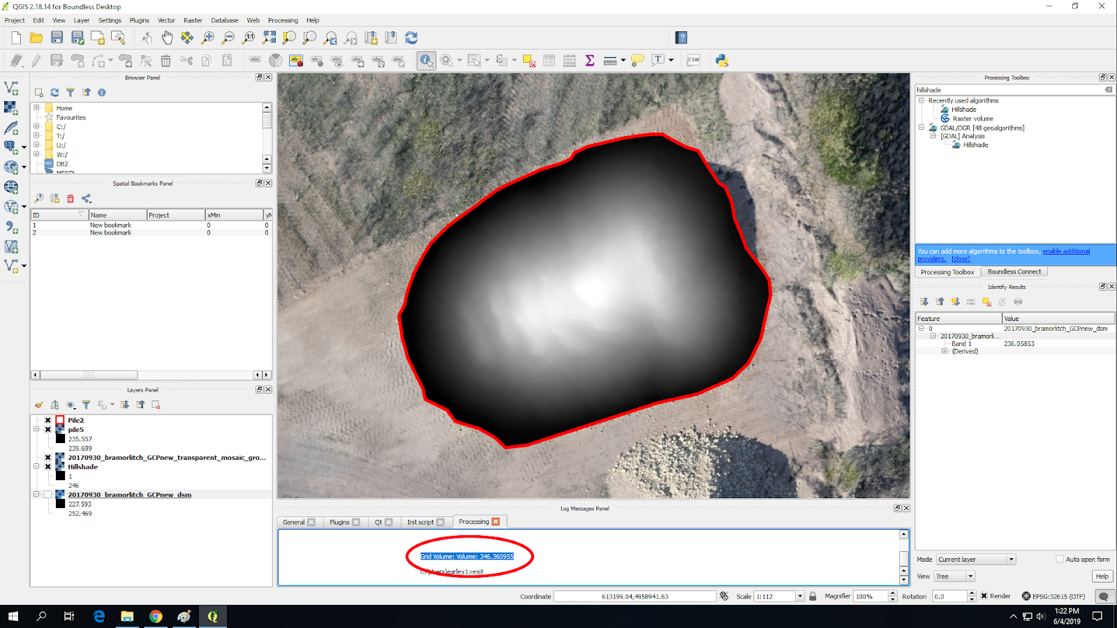 Jarrett Earley: How to do Volumetric Measurements with QGIS - A Step-by ...