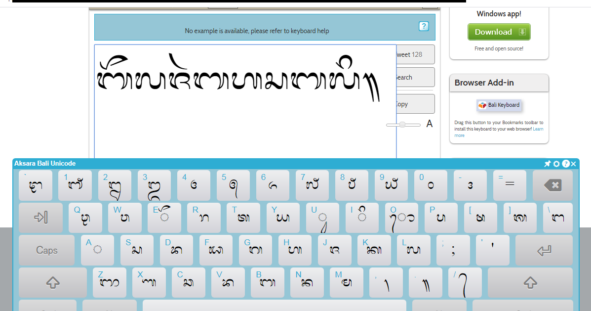 Wajib Coba! Keyman Android Aksara Bali Secara Online - Belajar Bahasa ...