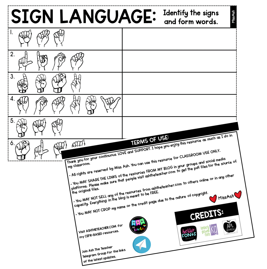 ASH THE TEACHER: YEAR 4 - OCTOBER - MUTUAL RESPECT