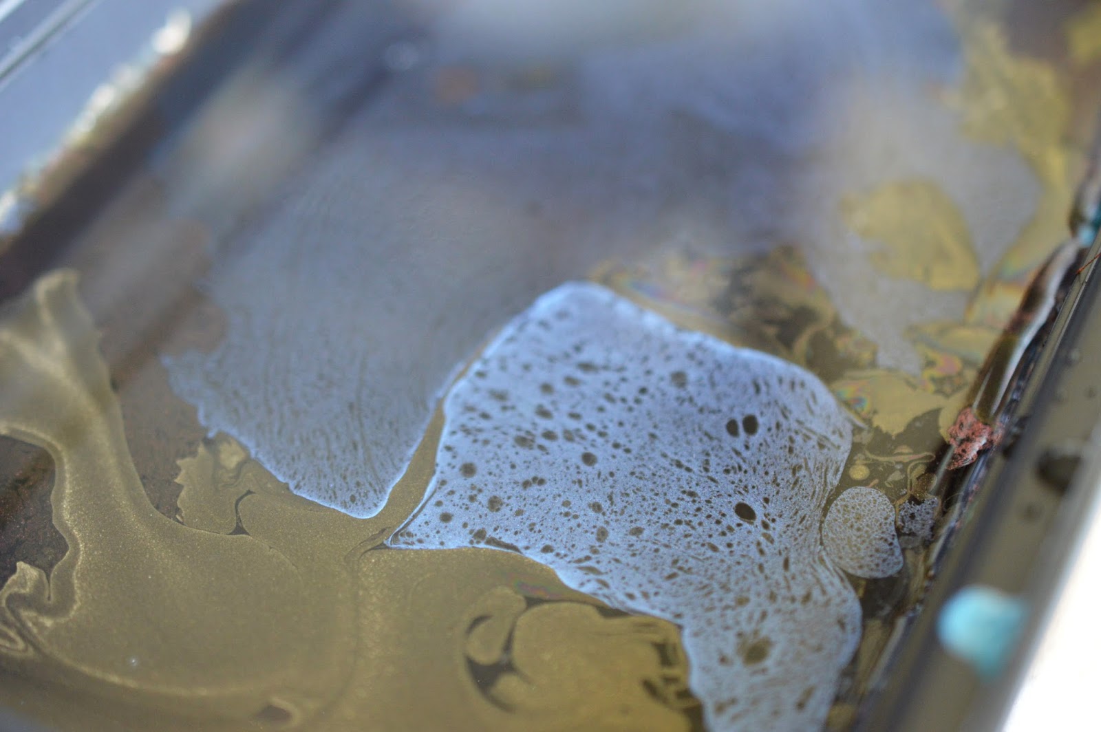 Hastypearl: Marbleizing on Paper Step By Step Hastypearl