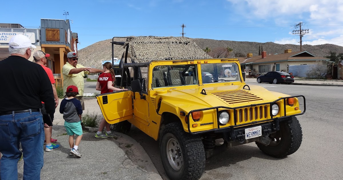 Happy in Hainesport: Joshua Tree National Forest Off Road Humvee Experience