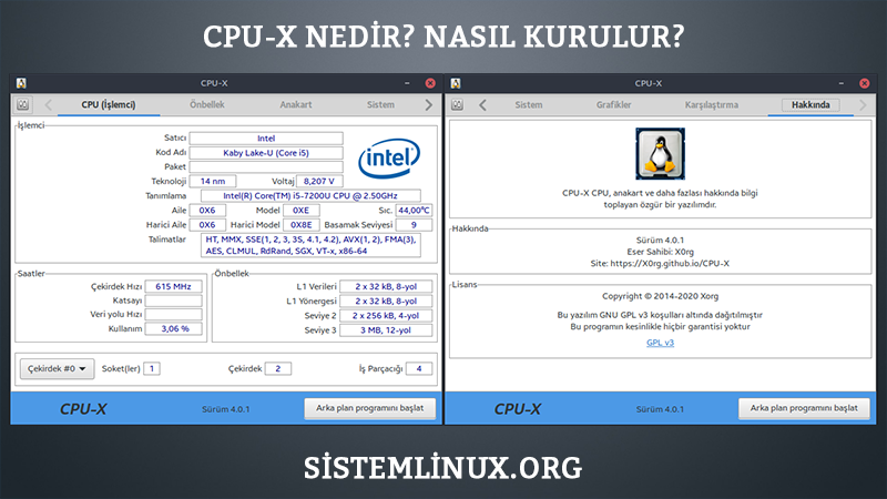 CPU-X Nedir? Nasıl Kurulur?