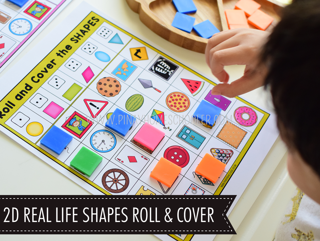 Kindergarten Math: Shapes Activity Centers | The Pinay Homeschooler