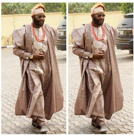First photos of Tunde Demuren at his traditional wedding to Toolz today