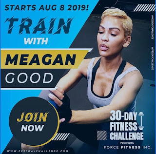 Meagan Good Fan News: #MG30DAYCHALLENGE with @MeaganGood & Force Fitness