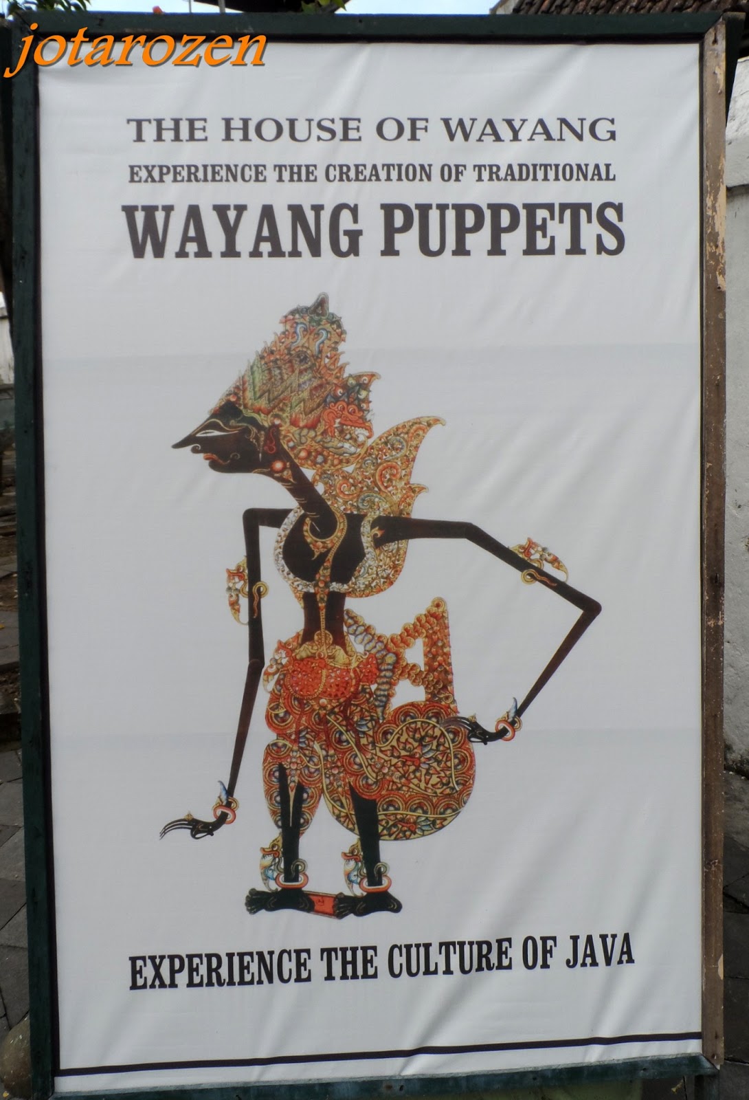 Footsteps - Jotaro's Travels: Jogjakarta Indonesia 2013 - Wayang Kulit ...