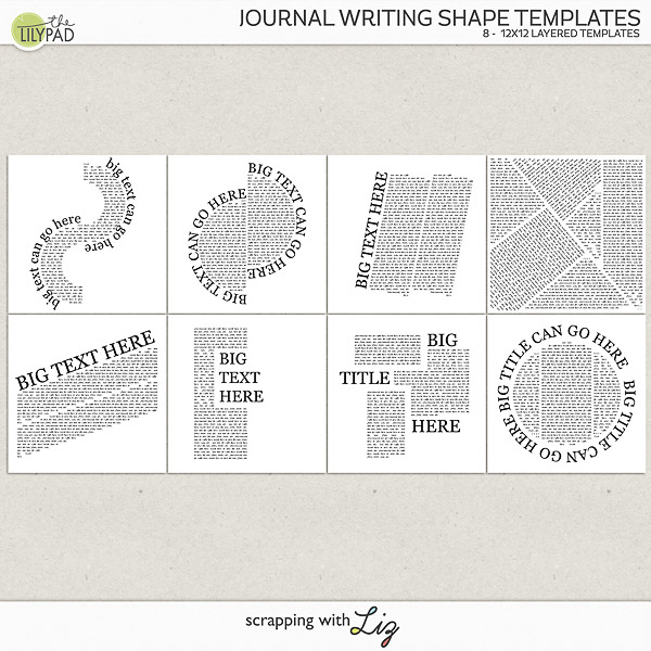 Scrapping with Liz: Creating Text Boxes