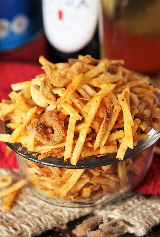 Taco Potato Sticks Snack Mix | The Kitchen is My Playground