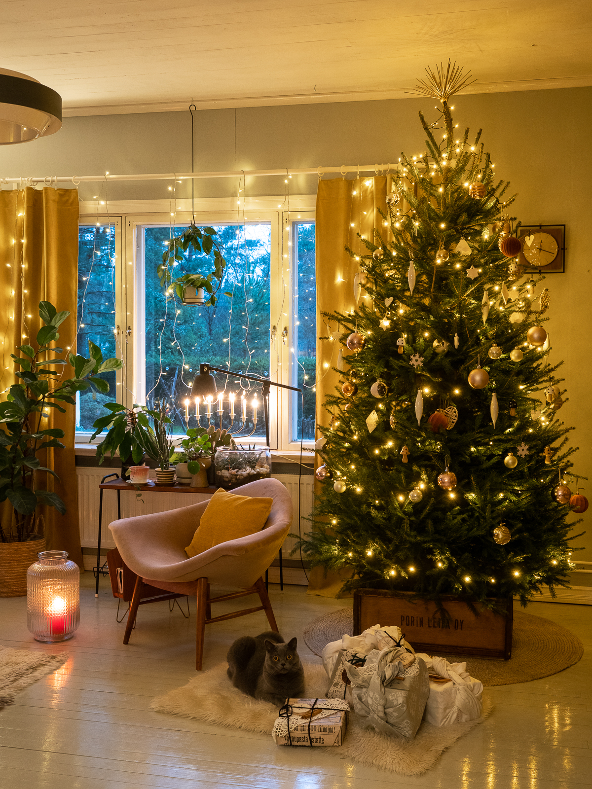 Koti valmiina jouluun! — Keltainen kahvipannu