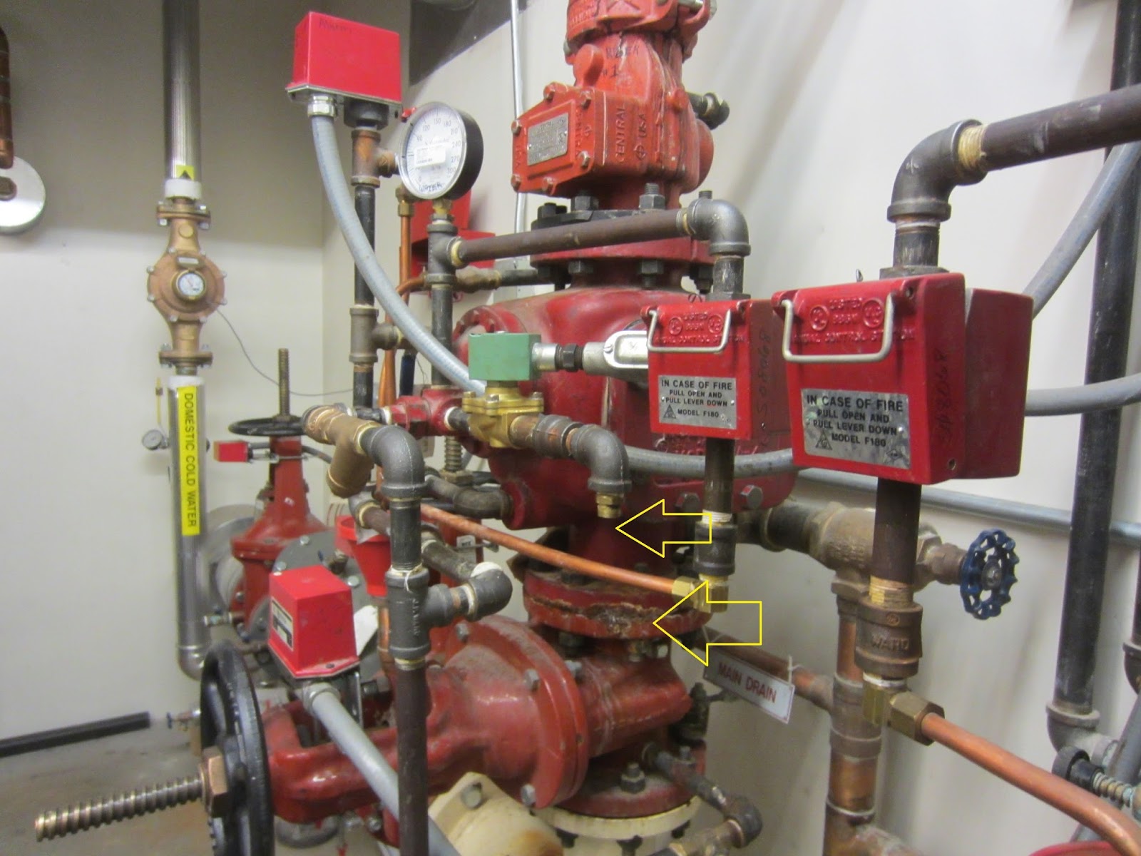 Fire Protection Deficiencies: Dry and Pre-Action Pipe Valves