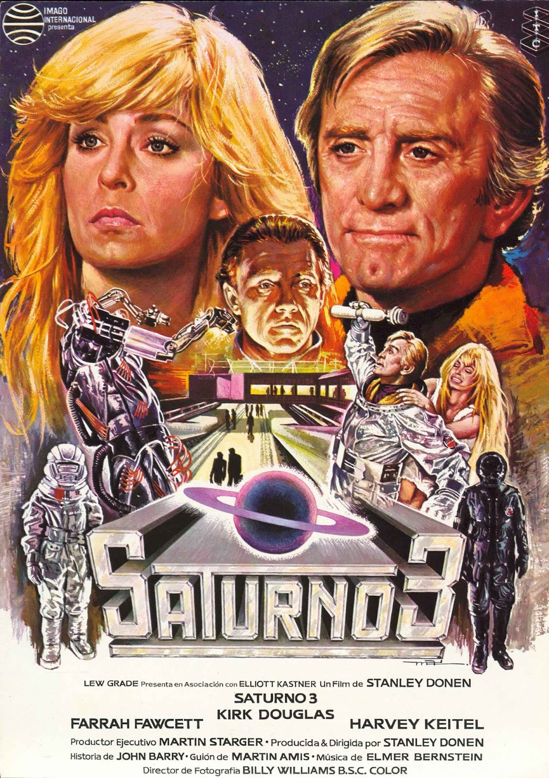 El autocine (XXI): Saturno 3, de Stanley Donen