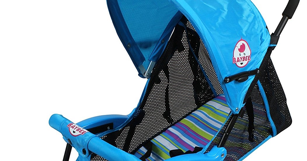Baybee Shade- Baby Buggy Stroller (Red & blue) In Just Rs.1999