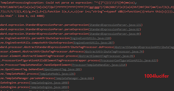 [Thymeleaf] JS 라이브러리 사용 시 TemplateProcessingException: Could not parse as expression 에러 원인 및 해결방법