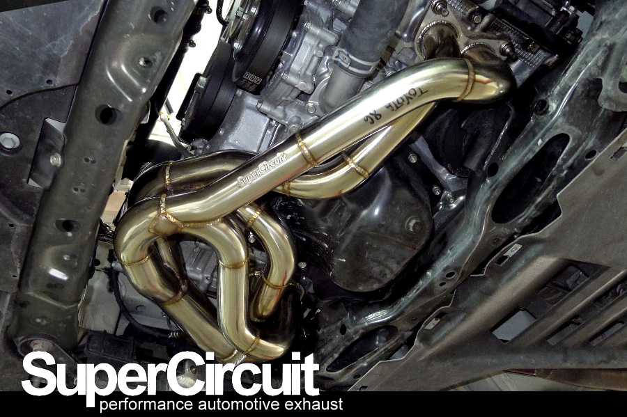 SUPERCIRCUIT Exhaust Pro Shop: Toyota 86 Headers + Over Pipe