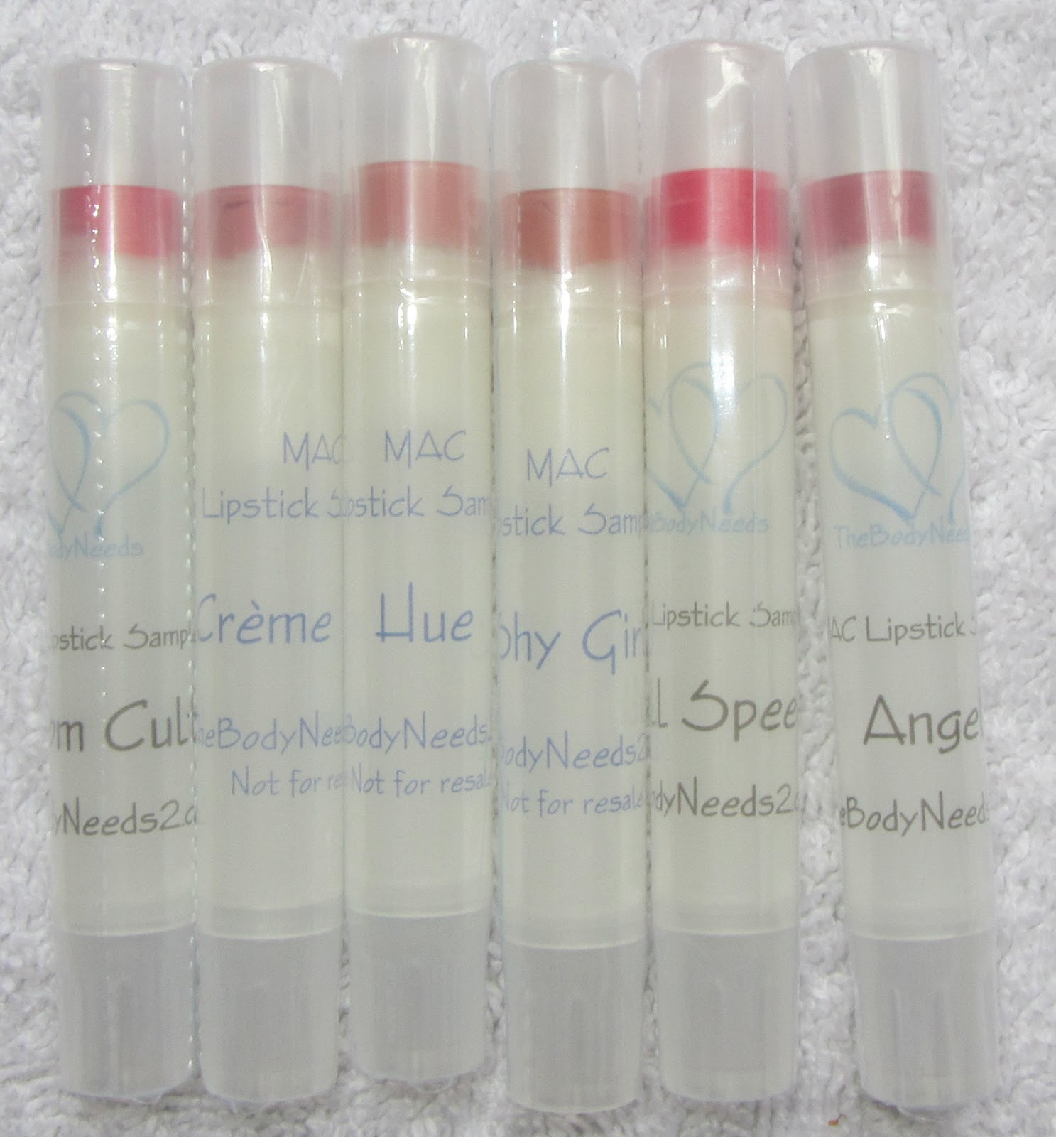 *Nina's Bargain Beauty*: The Body Needs Mac Lipstick Samples Review