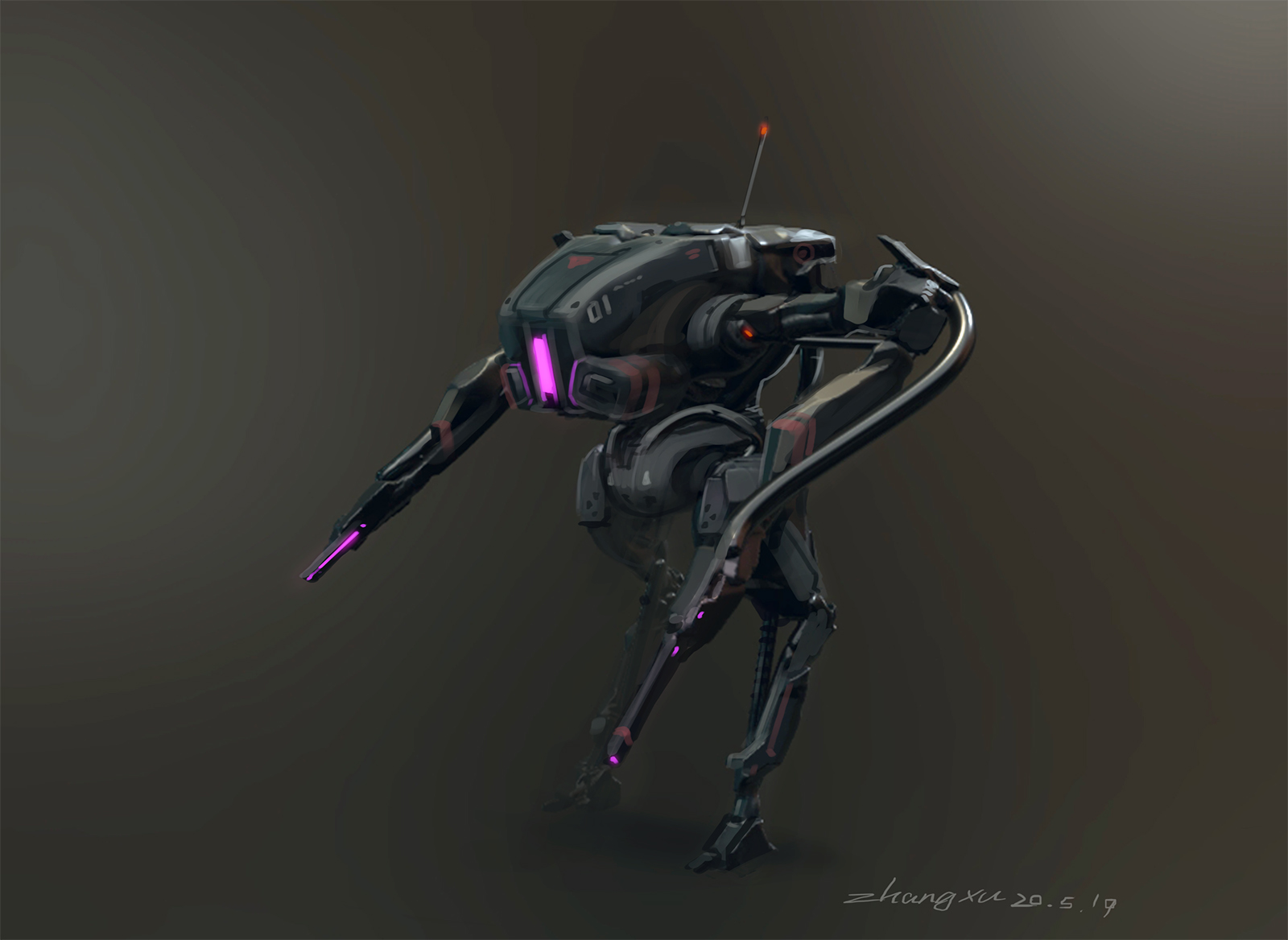 Alan Zhang(Xu Zhang) Concept art and design