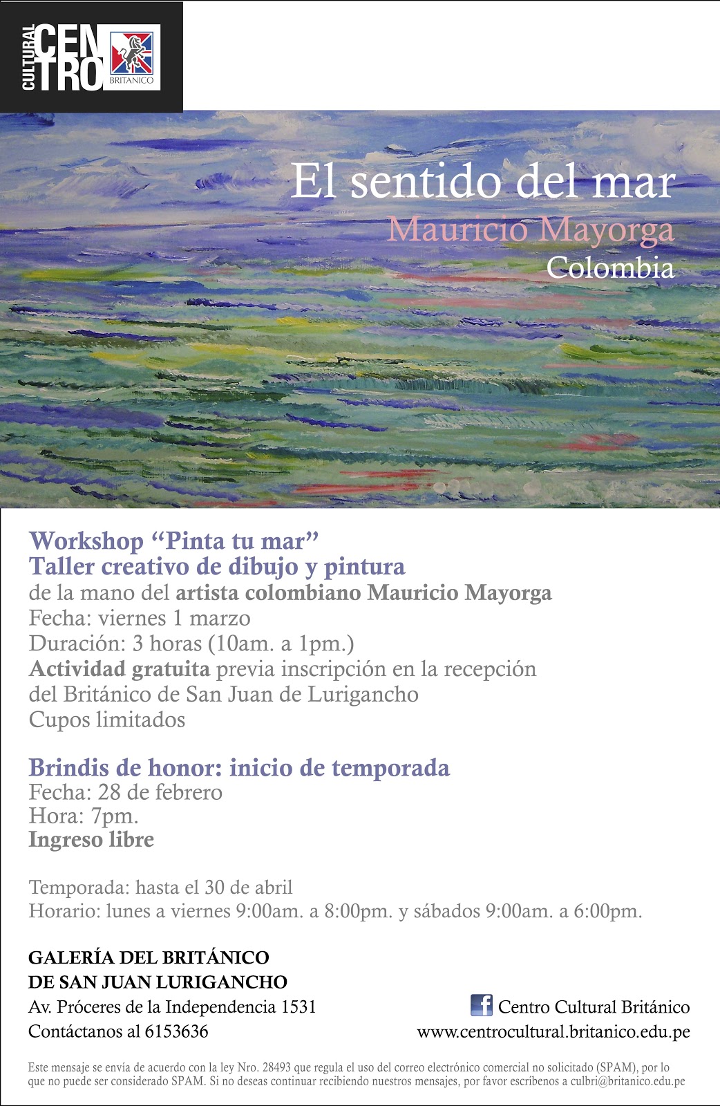 Mauricio Mayorga y El sentido del mar