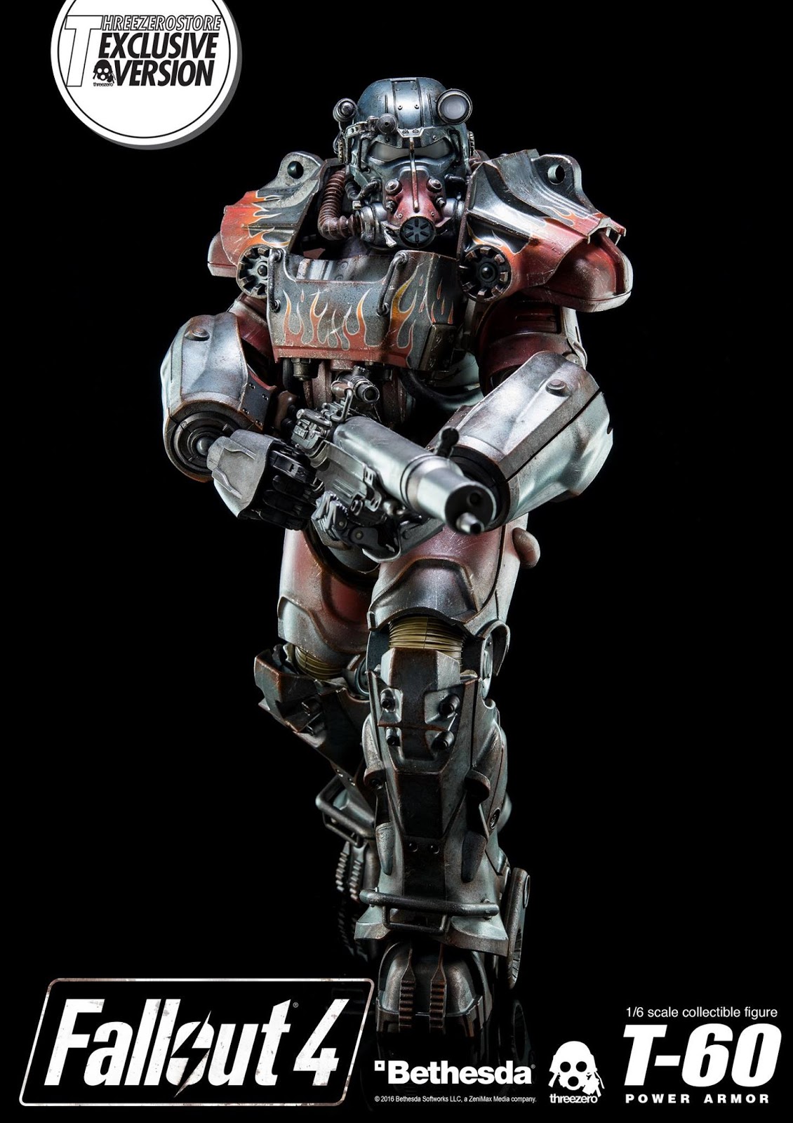 Toyhaven Threezero 1 6th Scale Fallout 4 T 60 Power Armor 14 5 Inch
