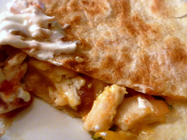 Slice of Southern: Chicken Quesadilla Grande