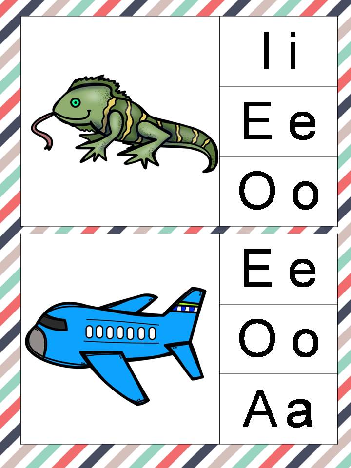 Tarjetas educativas para marcar el sonido inicial | Materiales ...