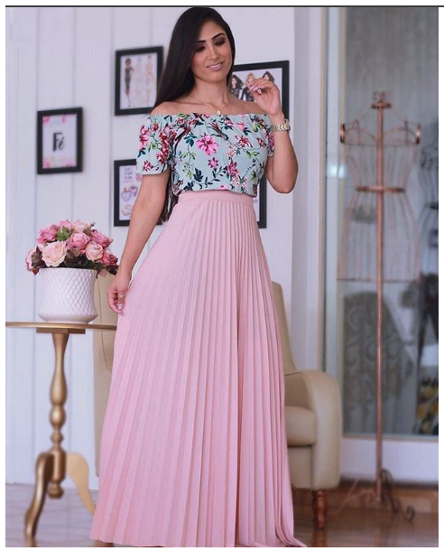 Saia Plissada Saiba Como Montar Looks Estilos Simples