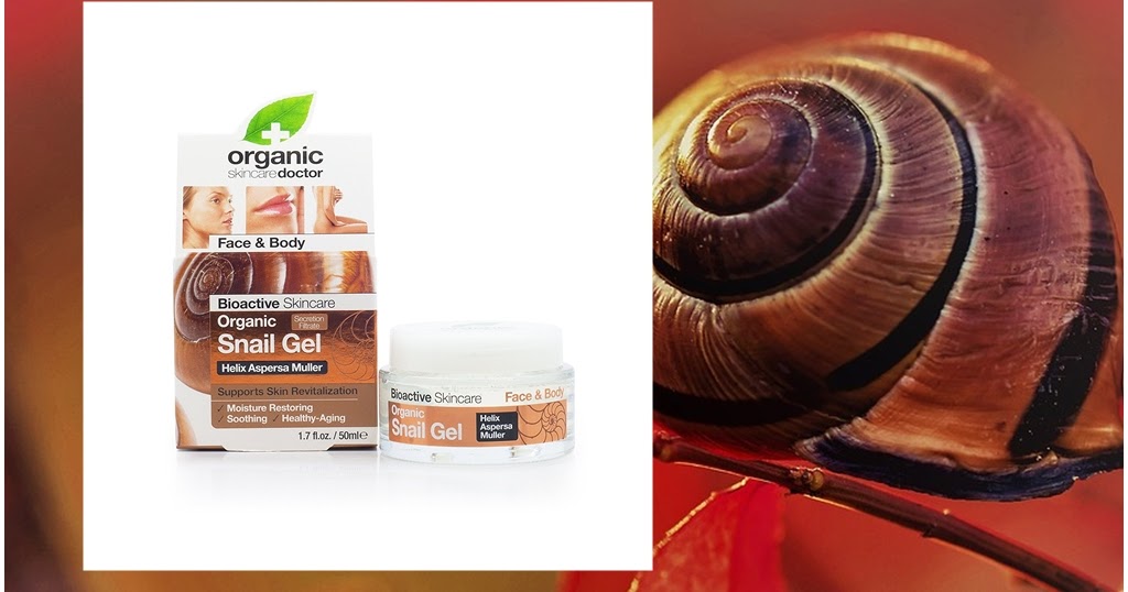 Dr Organic Snail Gel.